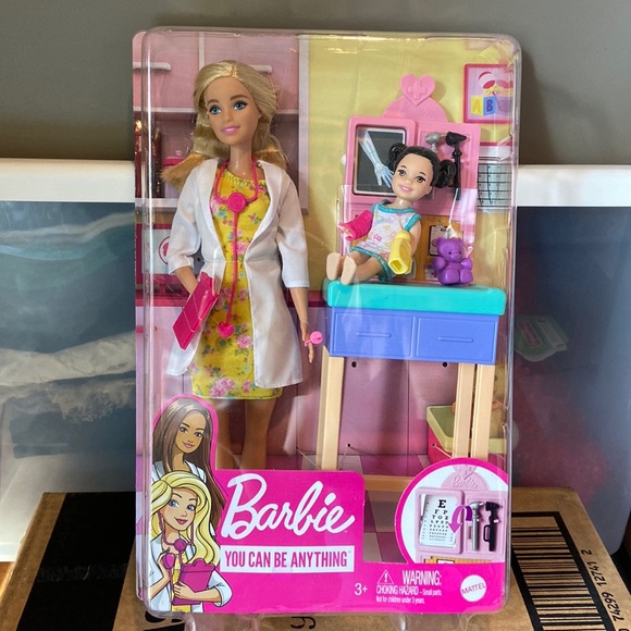 Barbie | Toys | You Can Be Anything Barbie Pediatrician With Patient ...